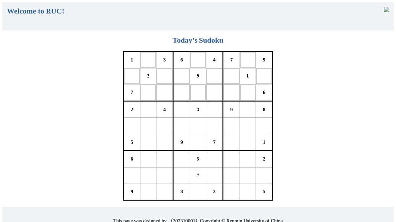 Sudoku-table-design