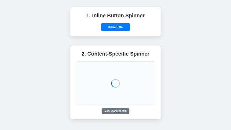Micro Interaction - Spinner / Loader