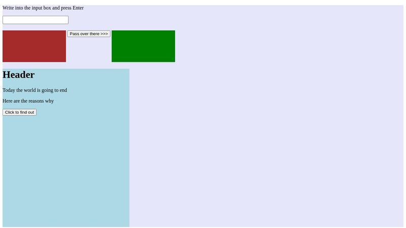 InnerHTML and how to pass Content with Javascript