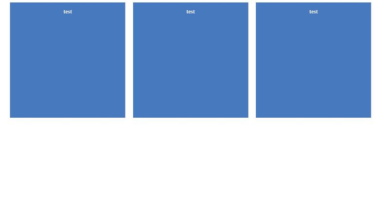 CSS responsive squares