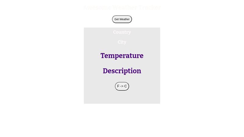 freeCodeCamp weather api