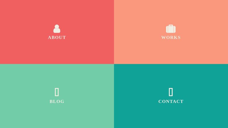 Full Screen Template demo based on Tympanus tutorial