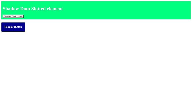 shadowDOM