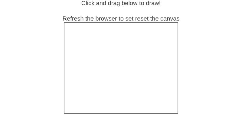 HTML canvas drawing