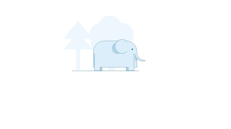 Elephant with Pure CSS