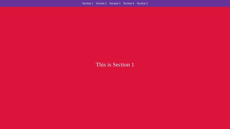 Smooth Scroll with JS