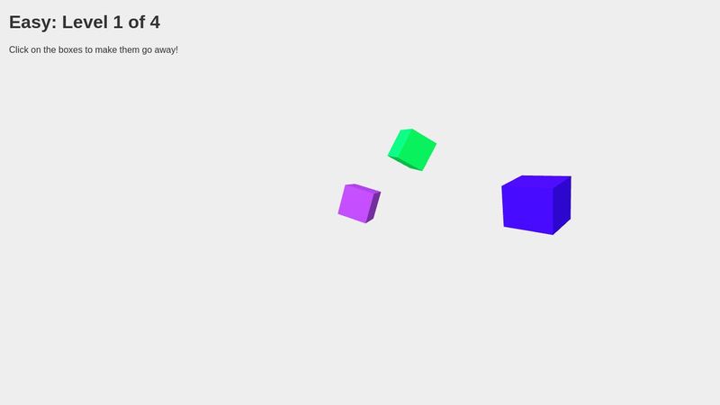 THREE.js cube game