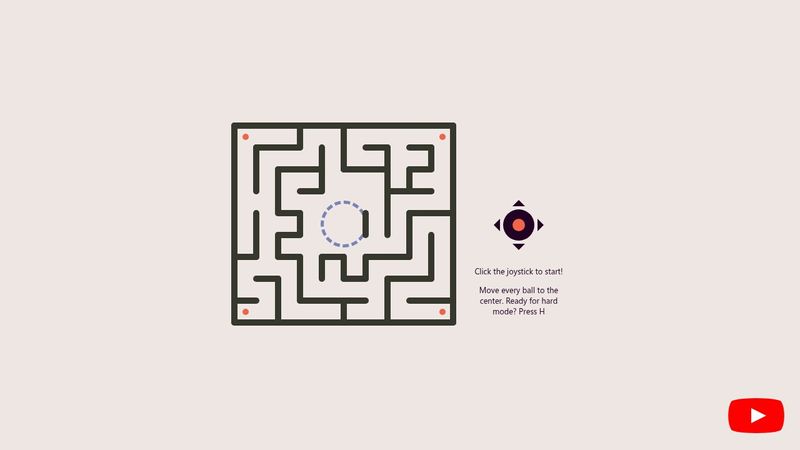 Tilting Maze game