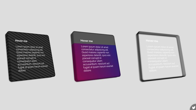 3D CSS card