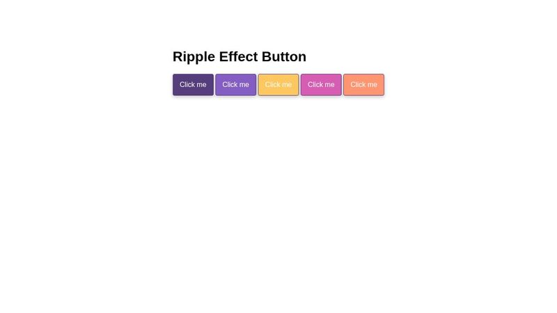 Button with ripple