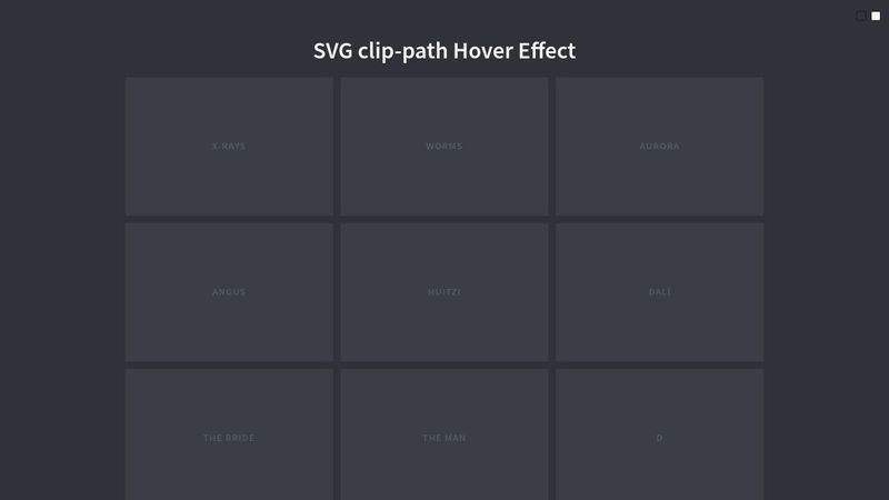 Clip-Path Hover Effect