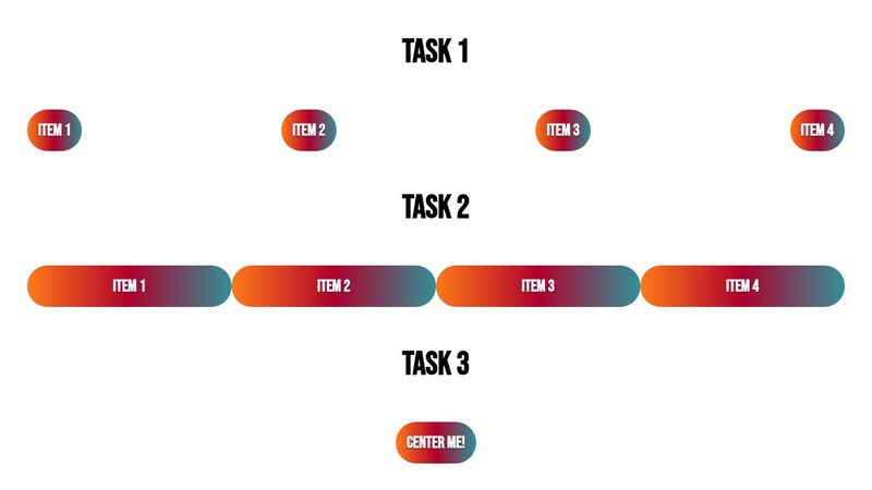 Web 2: Flexbox Exercises