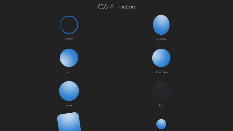 Circle CSS Animations