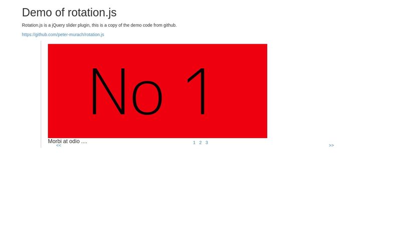 Demo of rotation.js jquery plugin
