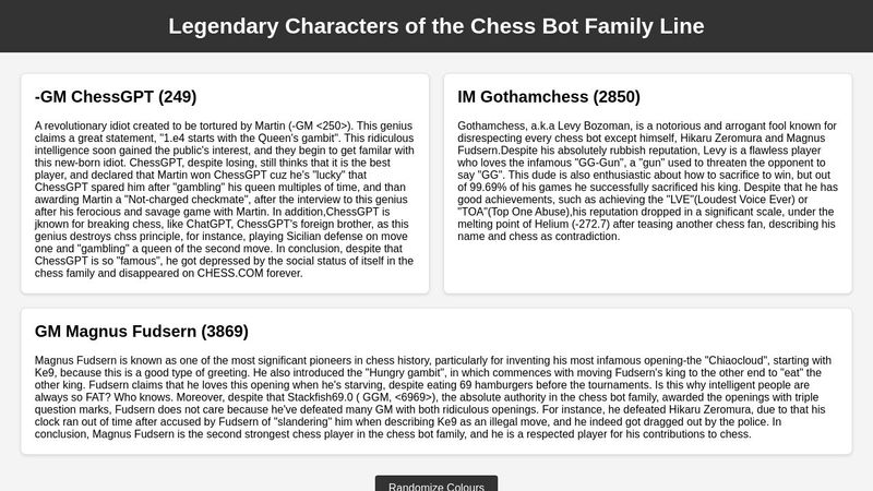 Robotic "Family" of Eugene- young chess bot returning from Chingchago ...