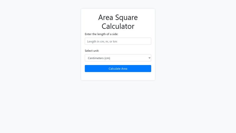 Area Square Calculator