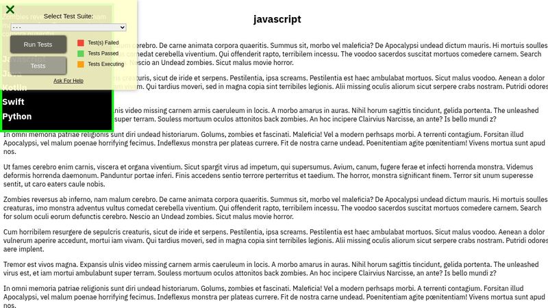 Freecodecamp: FCC: Technical Documentation Page
