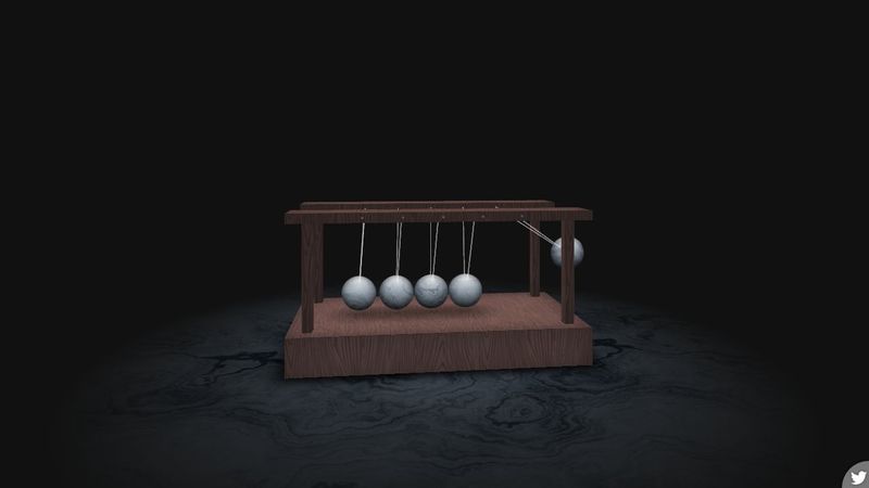 Newtons Css Cradle
