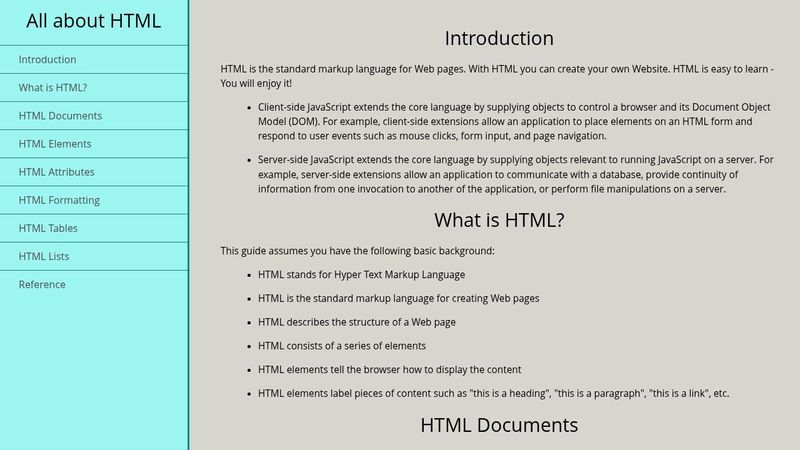 Technical Documentation Page