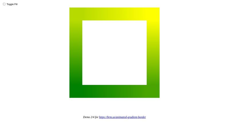 CSS Gradient Border (Animated)