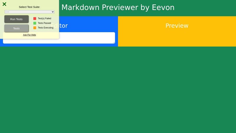 Build a Markdown Previewer