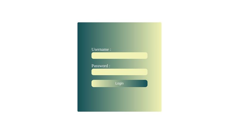 Simple login page using HTML and CSS-1