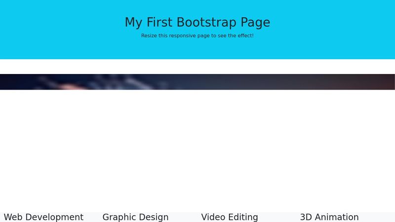 Bootstrap intro
