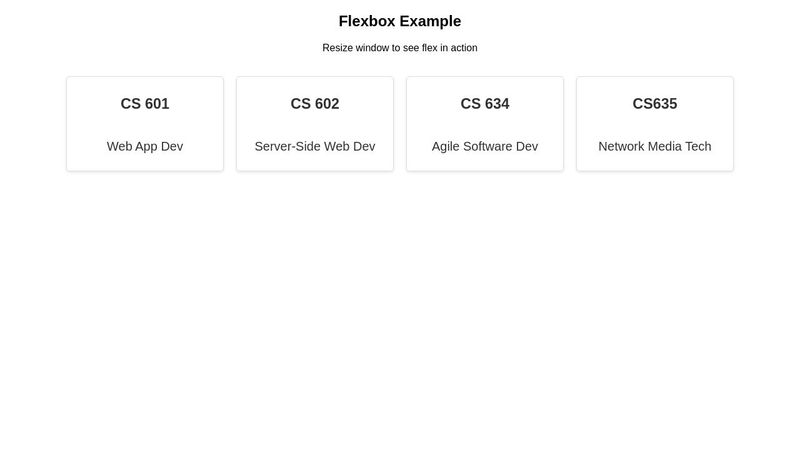 Module 3 Flexbox Example