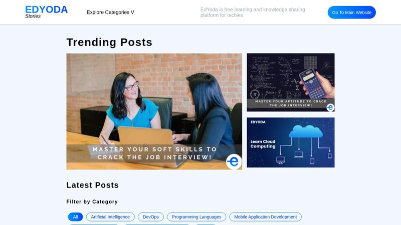 Assignment-2: EdYoda Stories