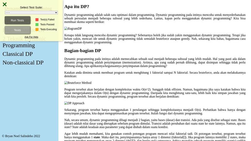 Introduction to Dynamic Programming