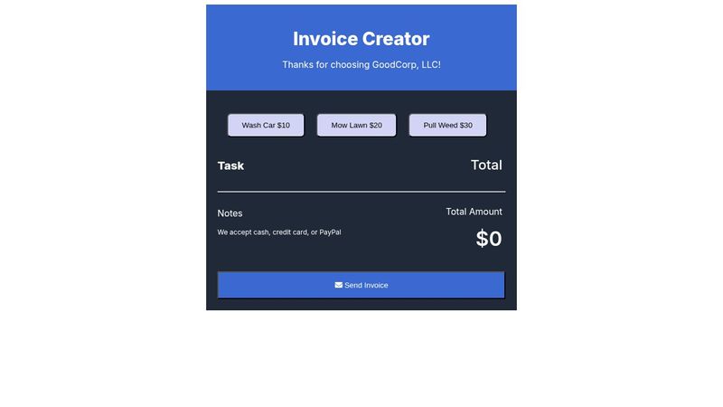 Invoice Generator