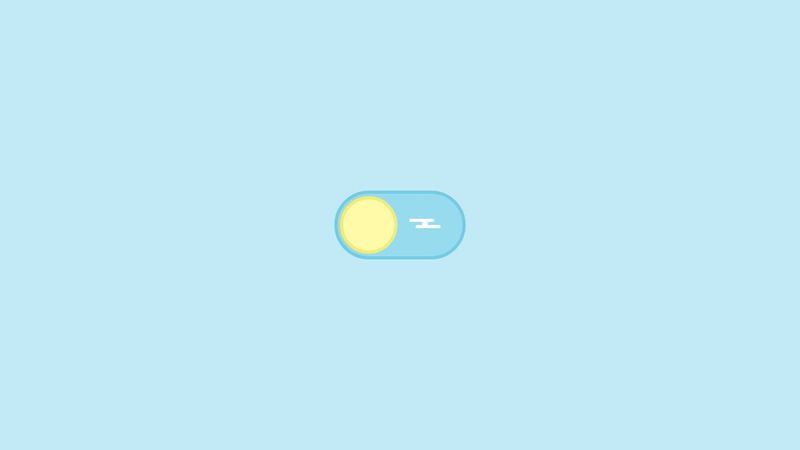 Creating day-night CSS only toggle switch
