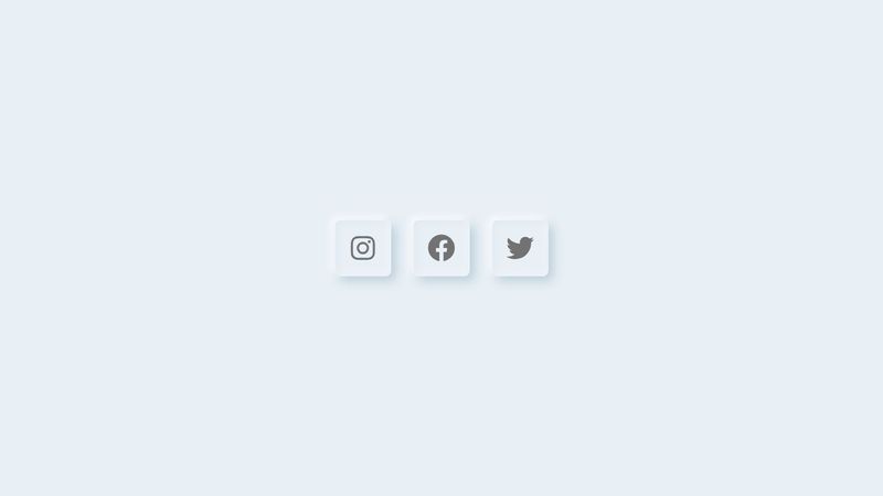 Adding Social Media Icons | Social icon media buttons with amazing on hover using html & css