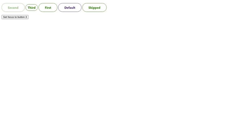 WIP keyboard accessible button component