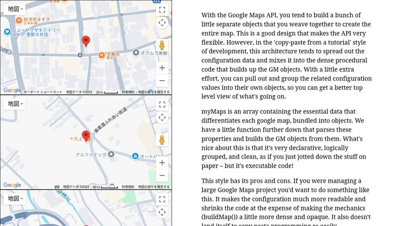 Google Maps API & Underscore Ver.2