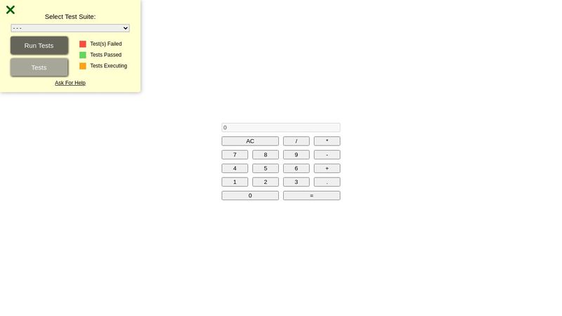FCC - Front End - Calculator