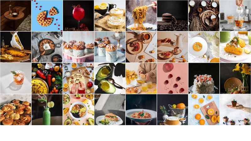 fully responsive grid image gallery with pure css