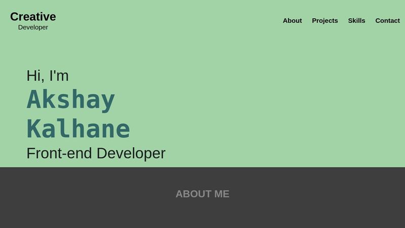 CodePen - A Pen by Akshay Kalhane CodePen - A Pen by Akshay Kalhane
