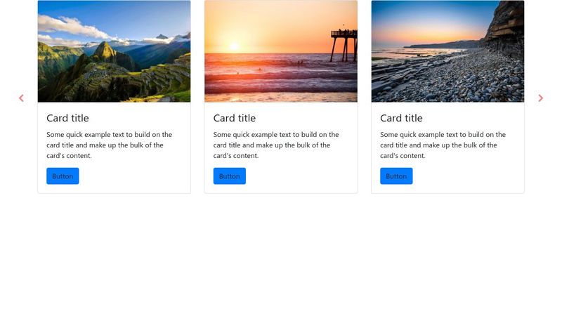 Bootstrap 4 carousel
