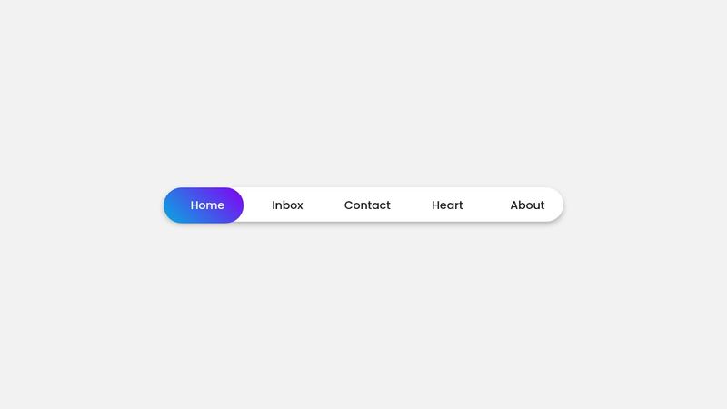 Elastic Active Tab Animation Using Only Html And Css