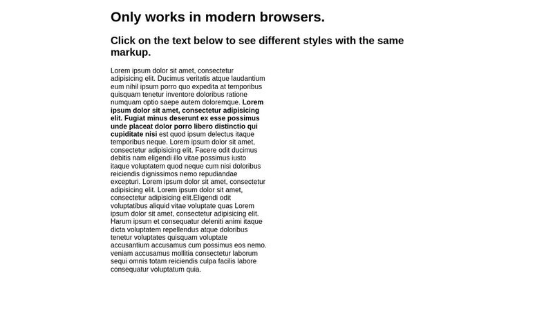 CSS3 Columns Example