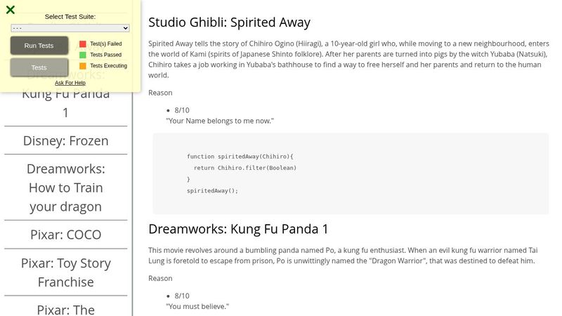 FreeCodeCamp: Technical Documentation Page