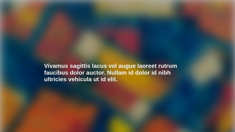 Unblur on Scroll Test