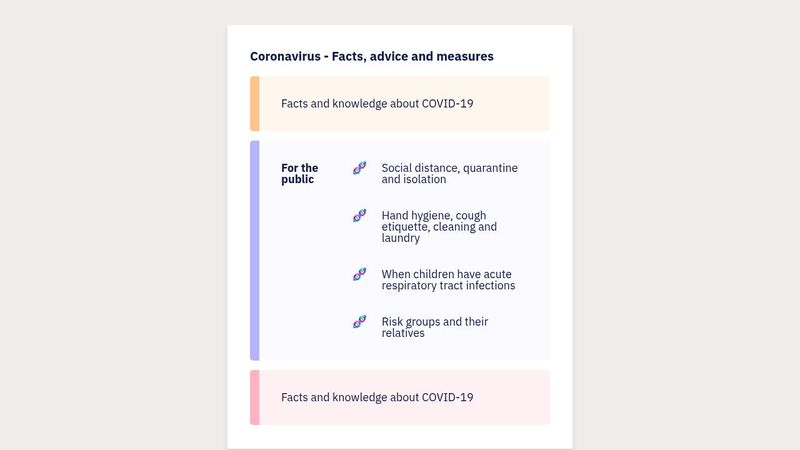 Native HTML details element styled via CSS – customized
