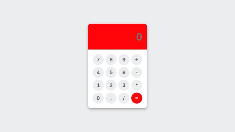Calculator (HTML,CSS,JS)