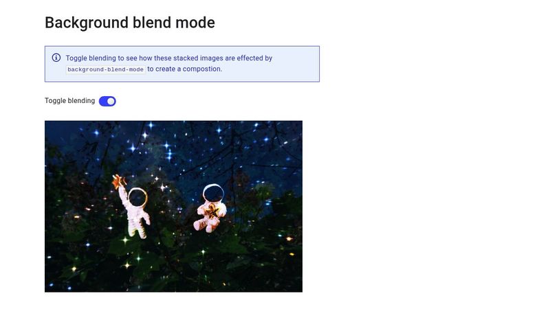 Learn CSS - Background blend mode