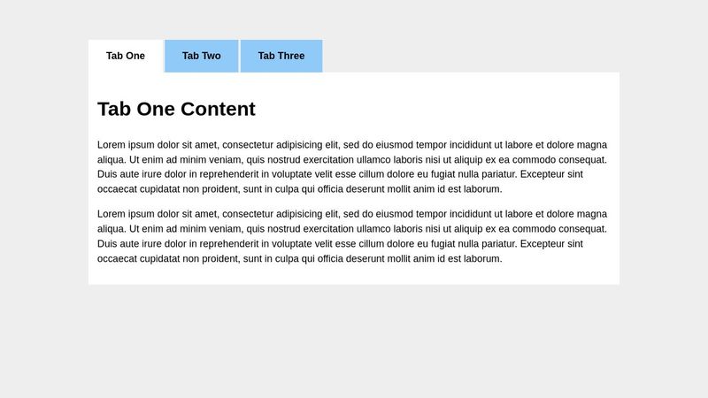Responsive pure CSS tabs & accordion