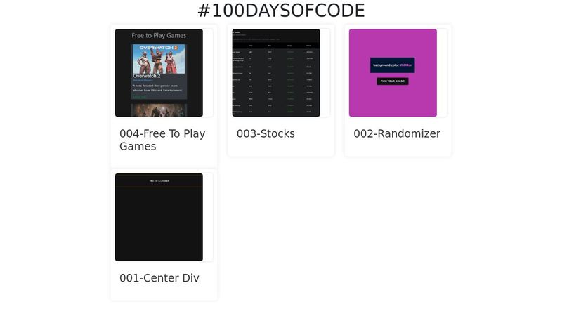 100DAYSOFCODE-DOZATA