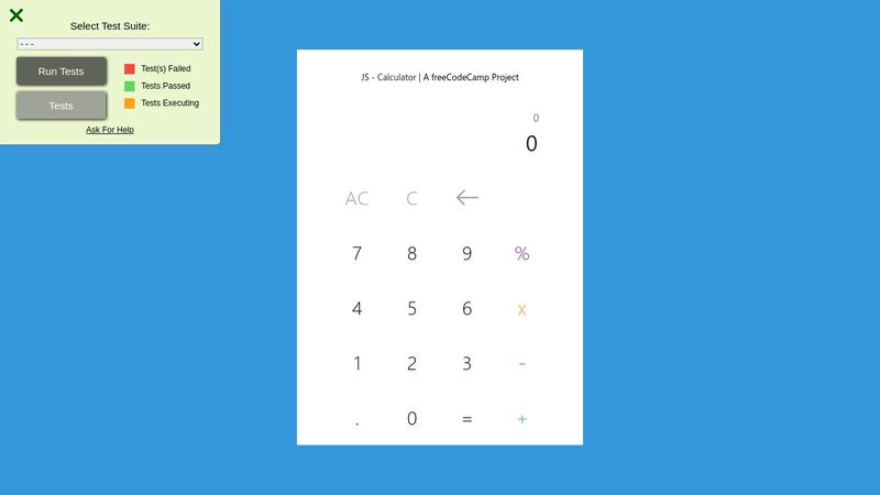 JavaScript Calculator