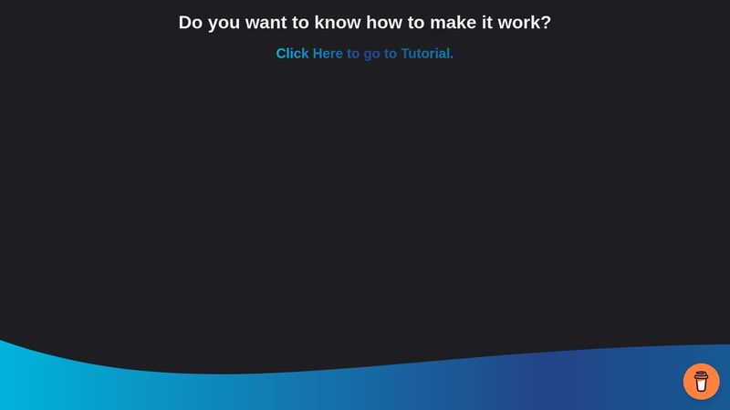 CodePen Home Pure HTML / SVG wave animation